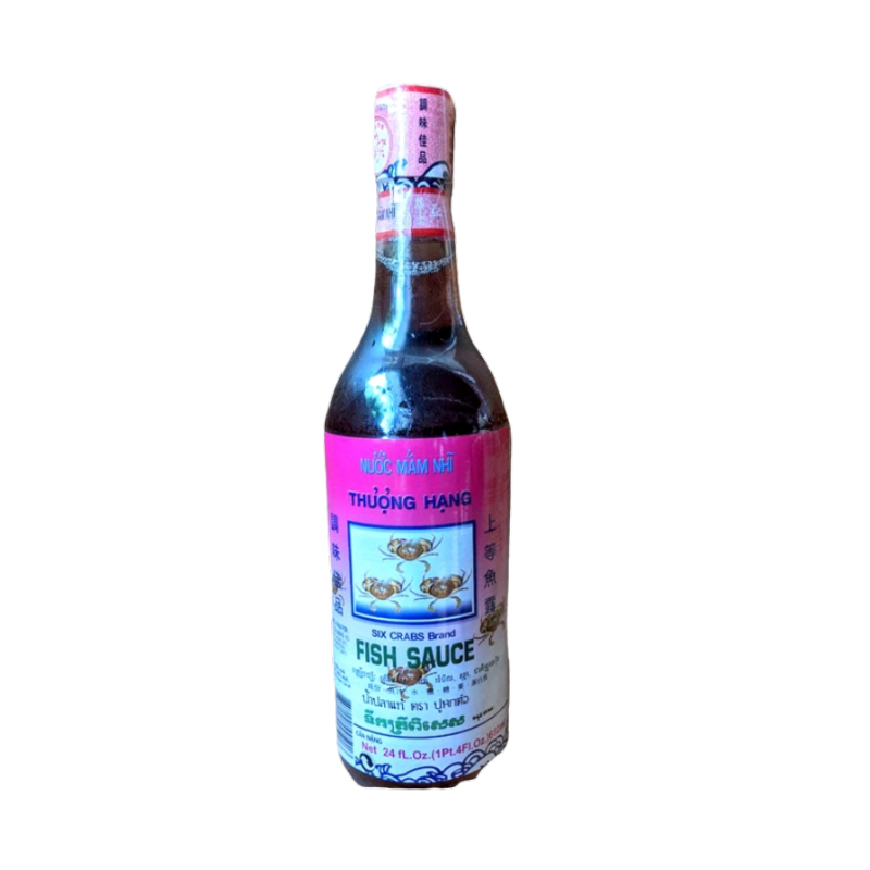 Fish Sauce 682ml | Hello Asia | Six Crabs